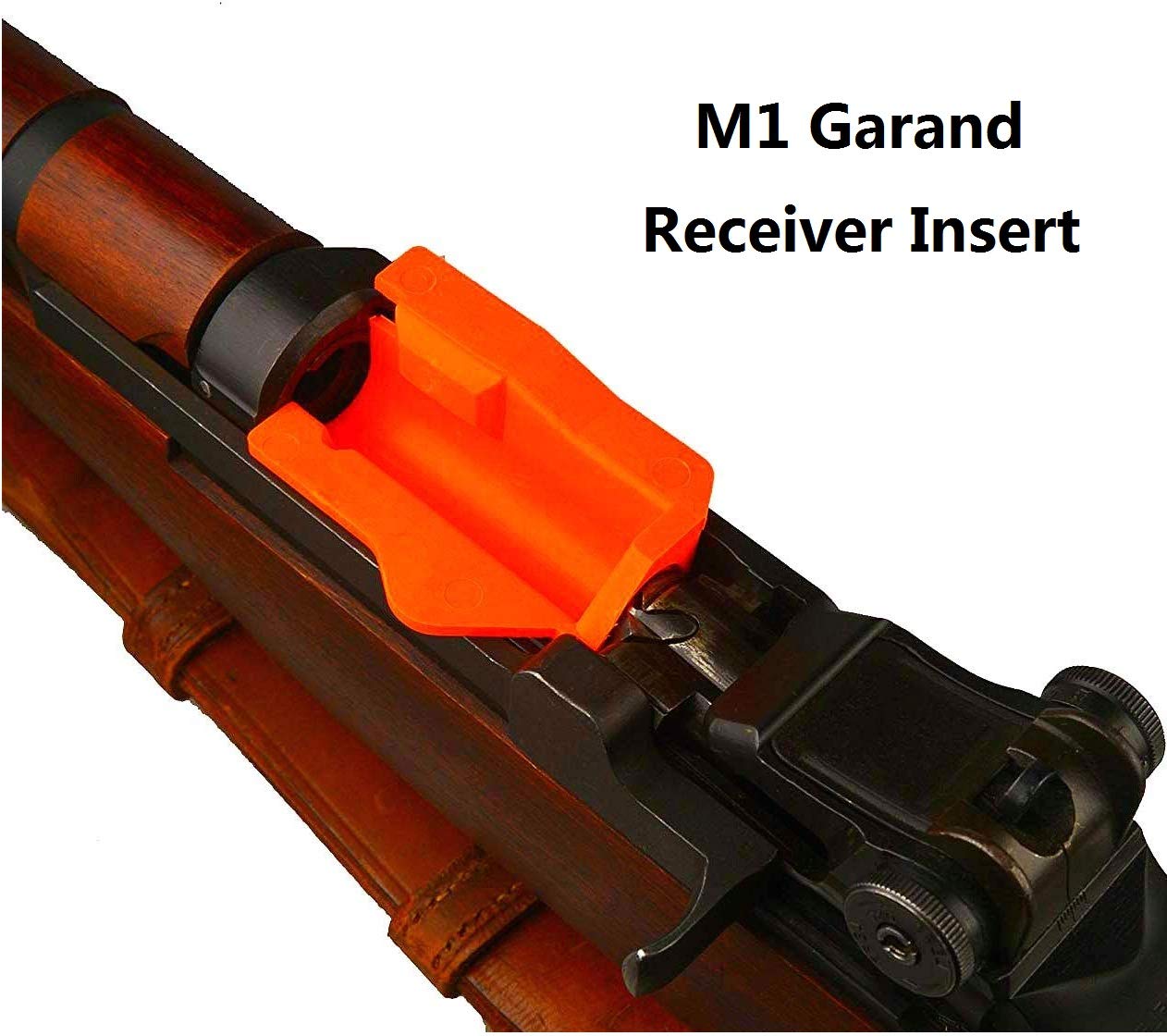 MSOTFUN Ahlmanstr Receiver Insert for M1 Garand Safety and Maintenance Fits for M1A M14 Bright Orange