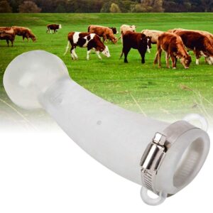 Mumusuki Round Cornered Silicone Calf Cattle Bull Cow Horn Anti Fight Protector Farm Accessory