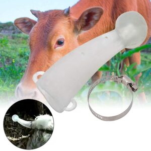 Mumusuki Round Cornered Silicone Calf Cattle Bull Cow Horn Anti Fight Protector Farm Accessory