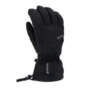 gordini men's standard da goose gore-tex glove, black, large