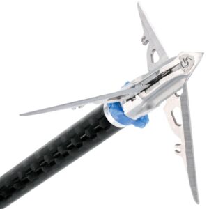 G5 Outdoors G5 Megameat 100 Grain Crossbow Broadhead 3 Pk, Stainless Steel, Model Number: MM102