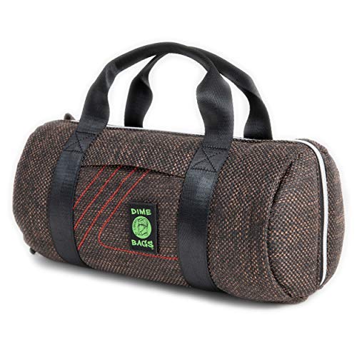 Dime Bags - Padded Duffle Tube, Durable Hemp Blend (15 Inch, Earth)