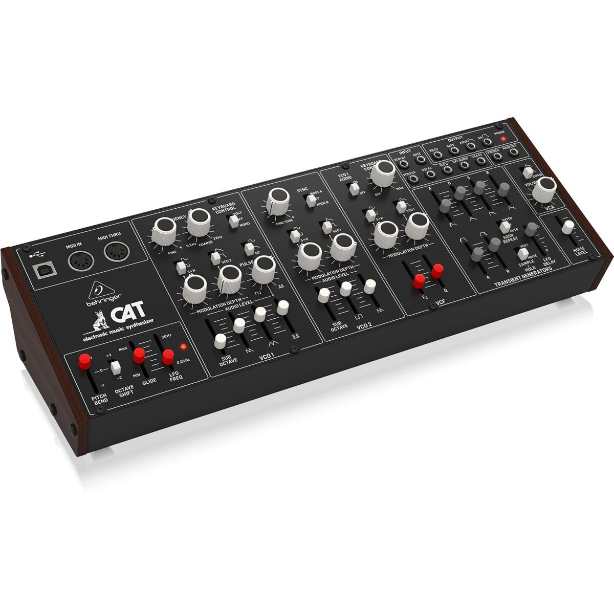 Behringer CAT Legendary Paraphonic Analog Synthesizer with Dual VCOs