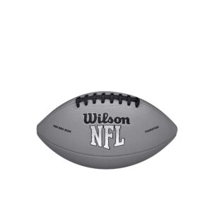 wilson nfl mvp football - gray, peewee