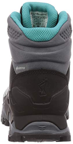 Inov-8 Womens Roclite Pro G 400 - Lightweight Waterproof Hiking Boots - Black/Teal - 7