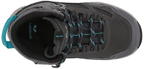 Vasque Kids Breeze Waterproof Hiking Boot, Magnet/Baltic, 13 Medium