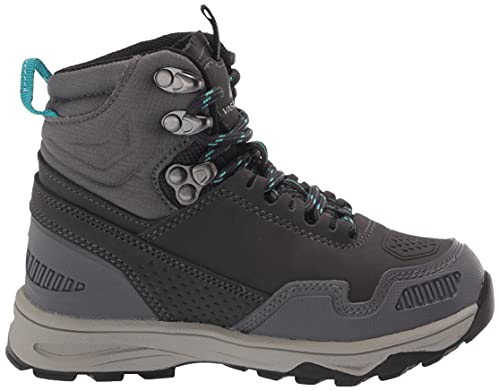 Vasque Kids Breeze Waterproof Hiking Boot, Magnet/Baltic, 13 Medium