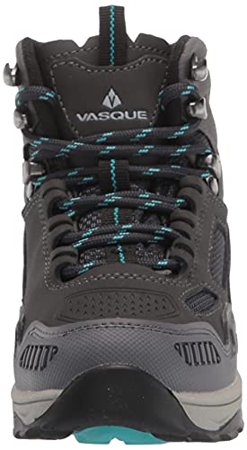 Vasque Kids Breeze Waterproof Hiking Boot, Magnet/Baltic, 13 Medium