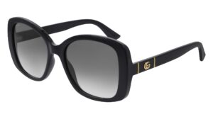 sunglasses gucci gg 0762 s- 001 black/grey for womens