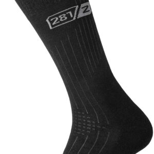 281Z Military Lightweight Boot Socks - Tactical Trekking Hiking - Outdoor Athletic Sport (Black)(X-Small 1 Pair)