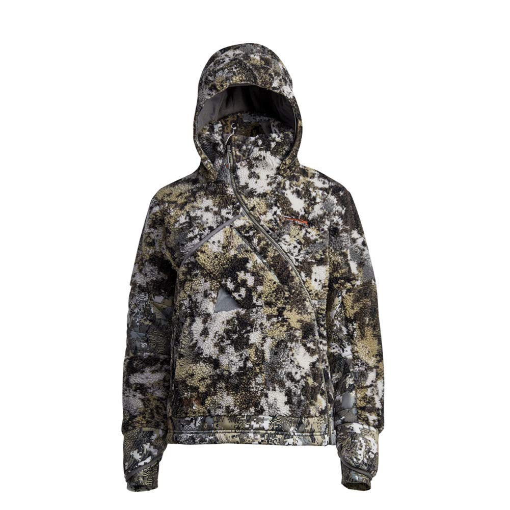 SITKA Gear Women's Hunting Hooded Windstopper Insulated Elevated II Fanatic Jacket, Large (50244-EV-L)