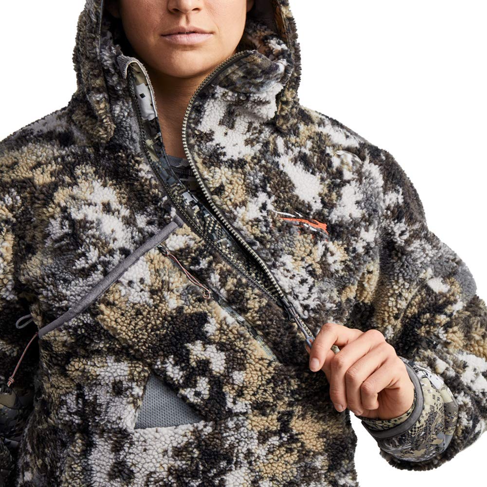 SITKA Gear Women's Hunting Hooded Windstopper Insulated Elevated II Fanatic Jacket, Large (50244-EV-L)