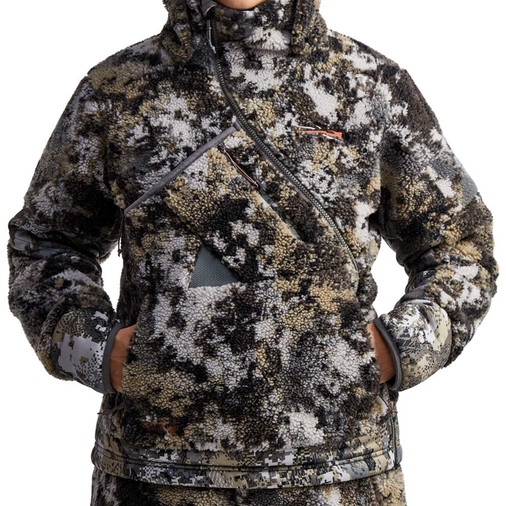 SITKA Gear Women's Hunting Hooded Windstopper Insulated Elevated II Fanatic Jacket, Large (50244-EV-L)