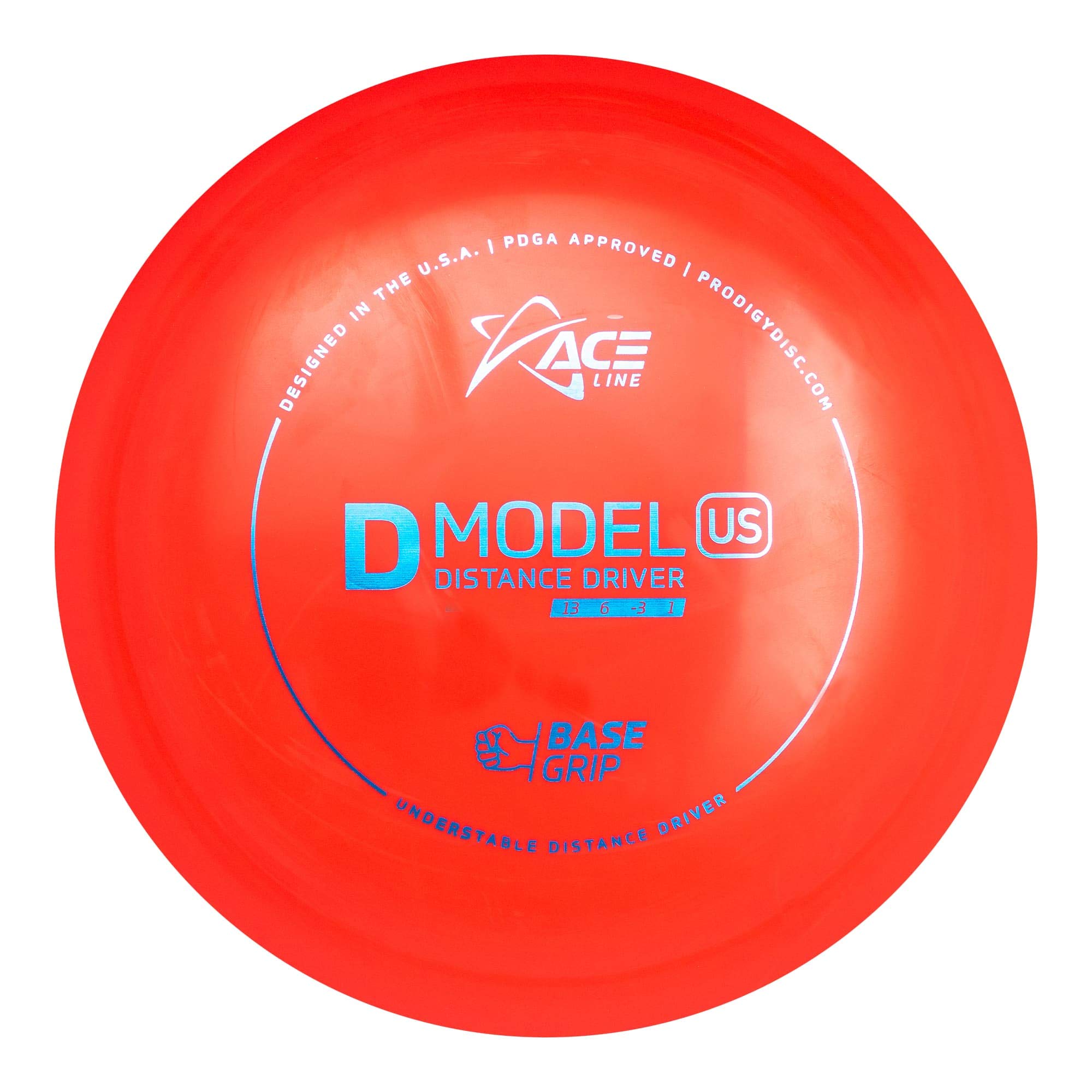 Prodigy Disc Ace Line Base Grip D Model US Distance Driver Golf Disc [Colors May Vary] - 170-175g