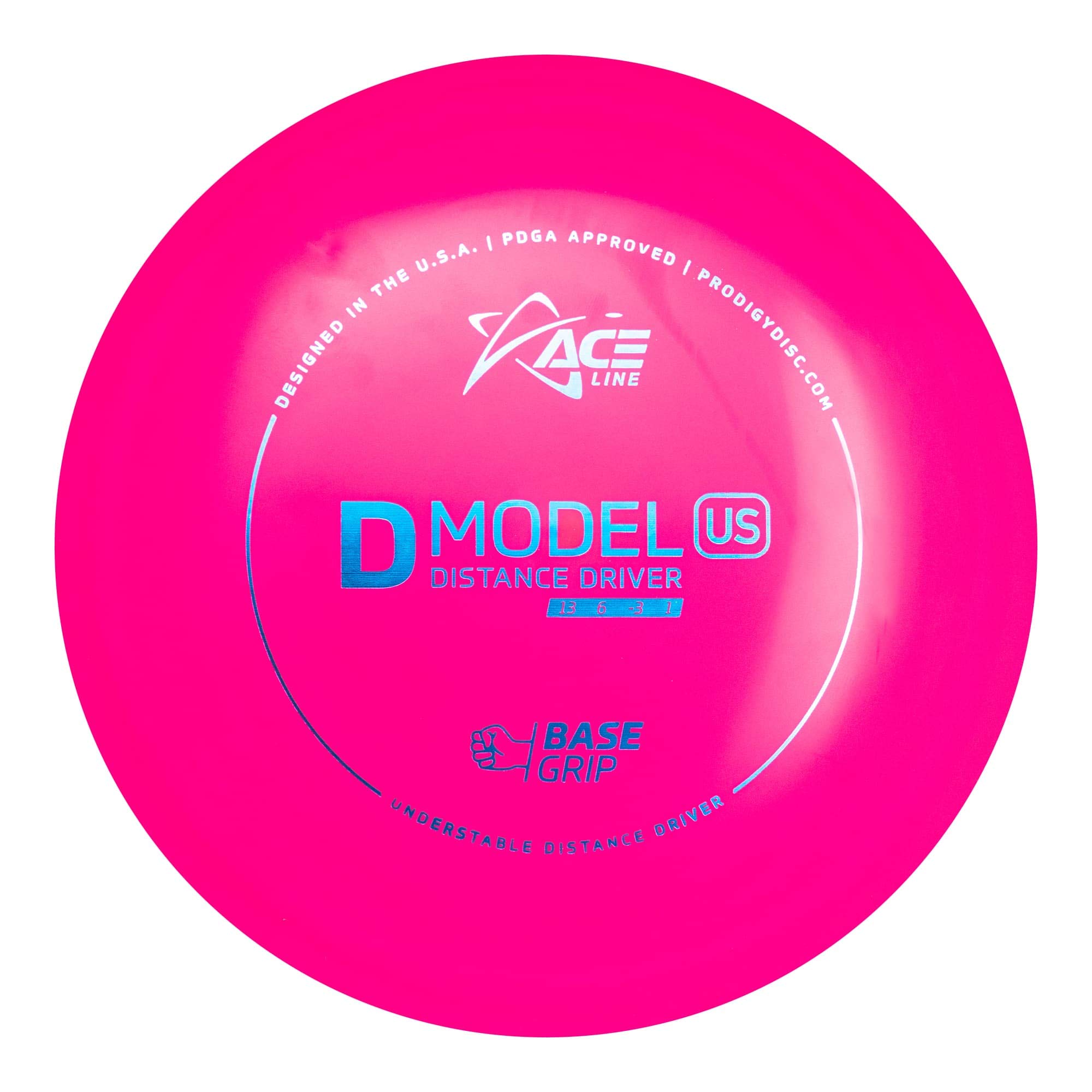 Prodigy Disc Ace Line Base Grip D Model US Distance Driver Golf Disc [Colors May Vary] - 170-175g