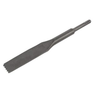 sealey toothed mortar/comb chisel 30 x 250mm - sds plus