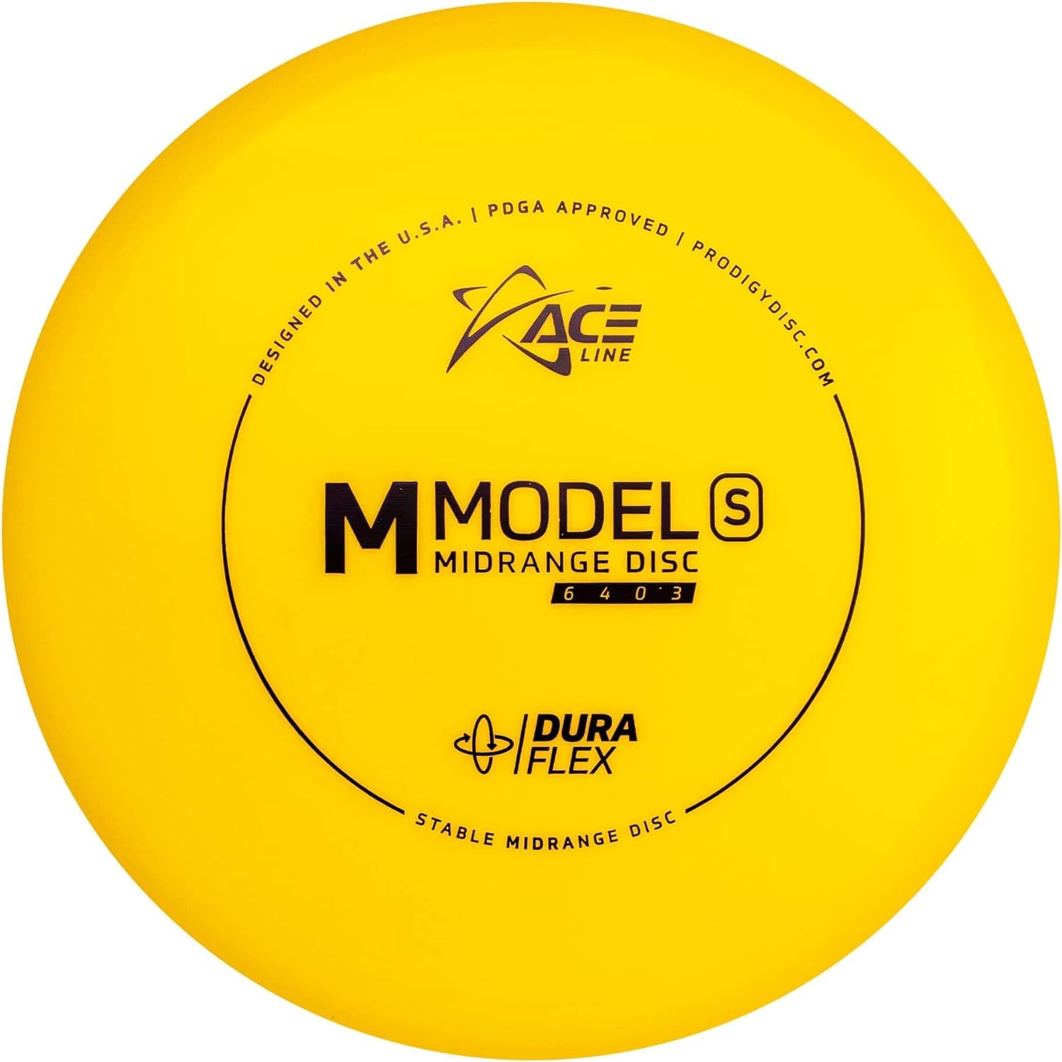 Prodigy Disc Ace Line Glow DuraFlex M Model S Midrange Golf Disc [Colors May Vary] - 176-180g