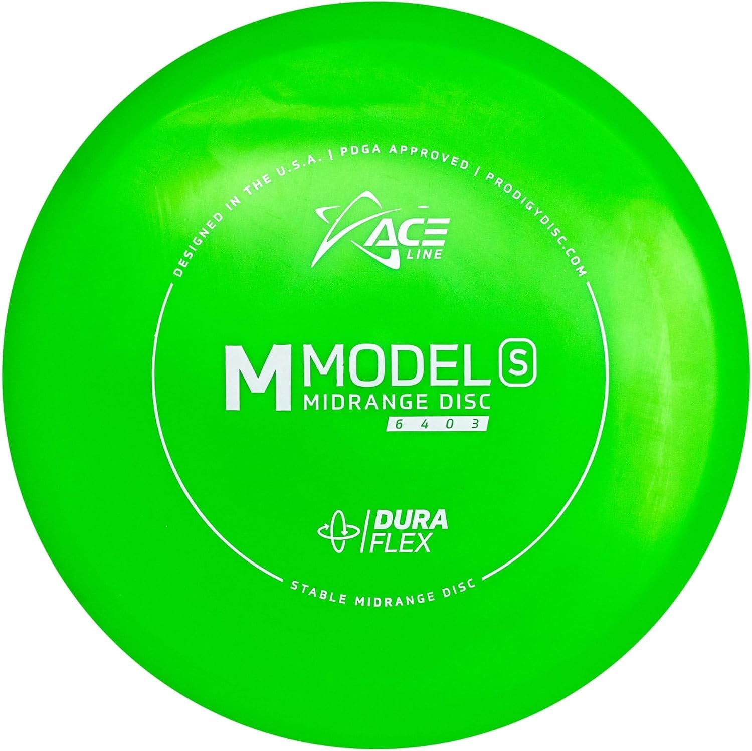 Prodigy Disc Ace Line Glow DuraFlex M Model S Midrange Golf Disc [Colors May Vary] - 176-180g