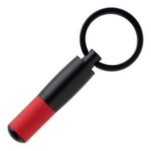 hugo boss unisex porte-clefs gear unisex,elegant, red, dia. 13.1 x 54.7 / ring: 27 mm, unisex,elegant