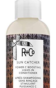 R+Co Sun Catcher Power C Boosting Leave-In Conditioner | Protective Nourishment + Detangles + Softens | Vegan + Cruelty-Free | 4.2 Oz