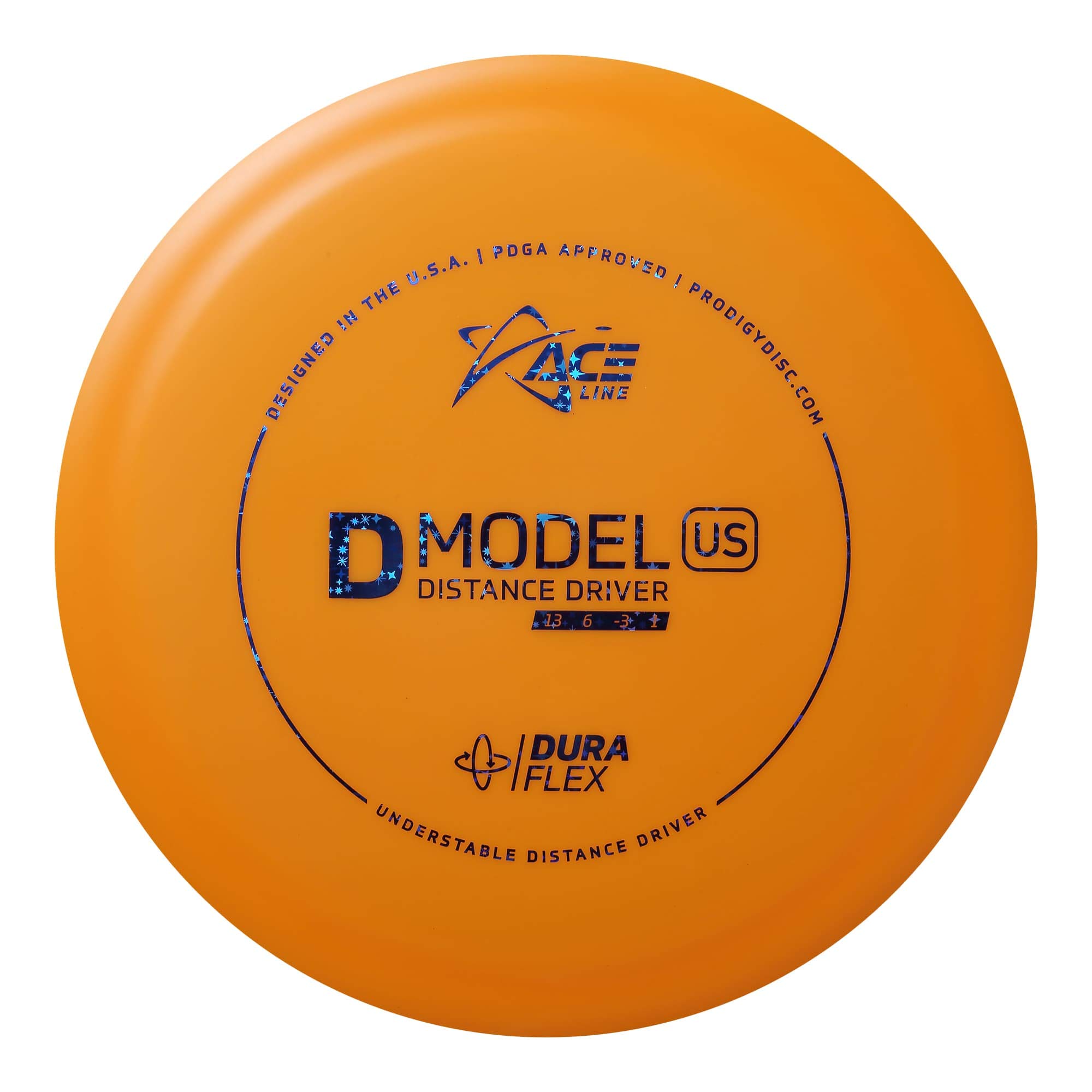 Prodigy Disc Ace Line Glow DuraFlex D Model US Distance Driver Golf Disc [Colors May Vary] - 170-175g