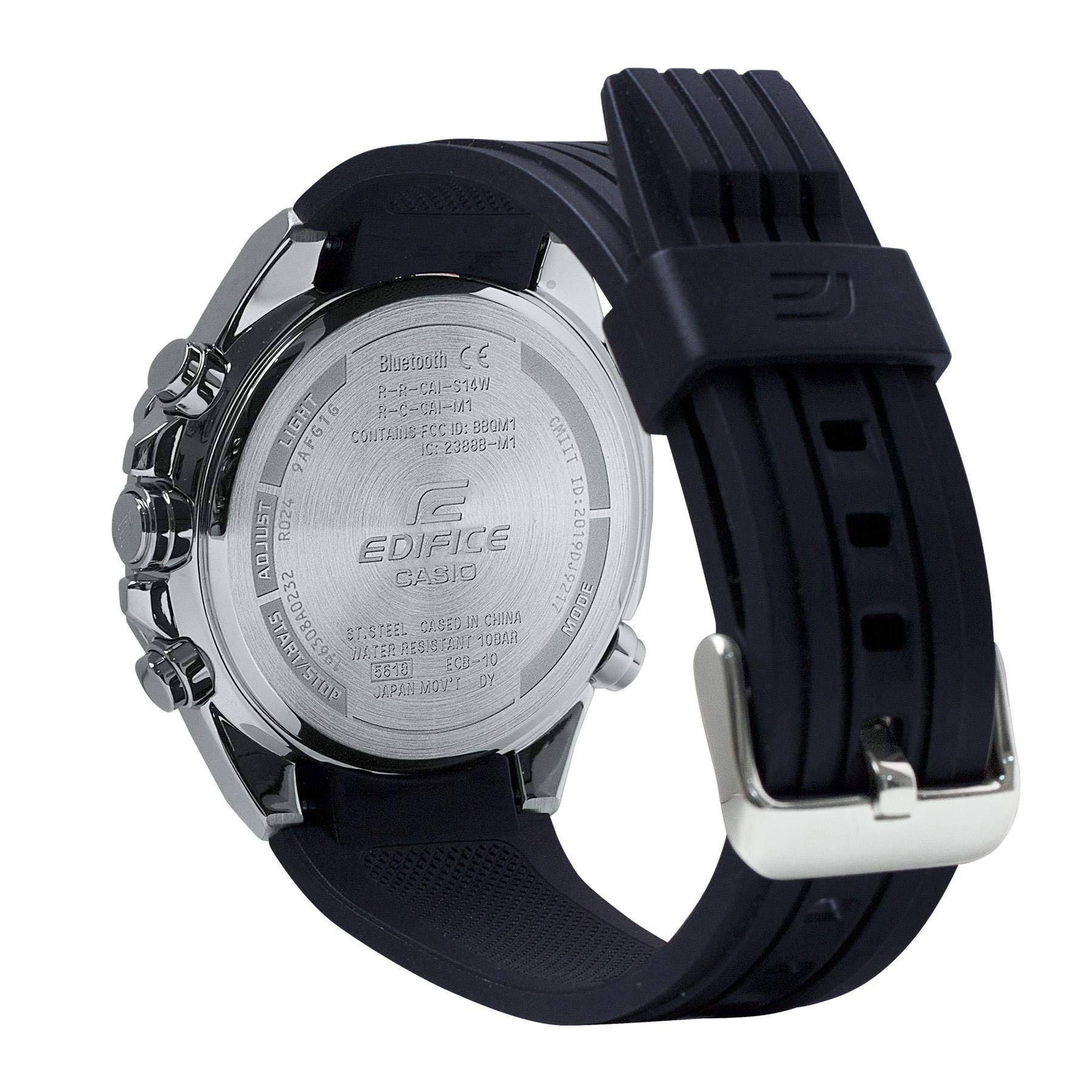 Casio Edifice Full-Time Smartphone Link Chronograph mens Watch ECB10P-1A