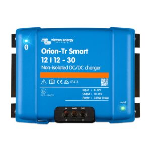 victron energy orion-tr smart 12/12-volt 30 amp 360-watt dc-dc charger non-isolated (bluetooth)