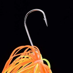 BESPORTBLE 5pcs Spinner baits Hard Fish Lures Lures trolling Spoons Lures Spinner Lures Spoon Lures Bionic Fishing to Rotate