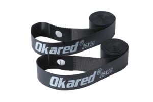 okared 2pcs bicycle rim strip 26'' /bicycle tire liner/bicycle inner tube pad rim liner/inner tube tyre guard cushion pad protector