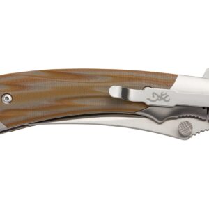 Browning 3220330B Knife,Wicked Wing G10 Fldr Box