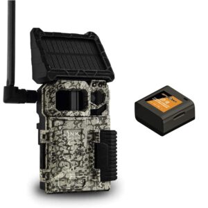 spypoint link-micro-s-lte-v trail camera cellular solar panel 10mp photos night vision 4 led infrared flash 80'detection flash range 0.4second trigger speed game cell cam for hunting-for usa only