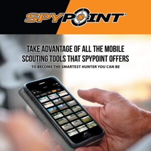 SPYPOINT Cell-Link Universal Cellular Trail Cameras Adapter | Makes Most Trail Cameras a Cellular Game Camera, Camera sends Picture through App (US)