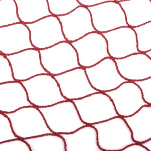 MAVIS LAVEN Badminton Net Set, Polypropylene Fiber, 6.5 x 0.5 m, Jujube Red