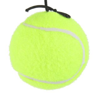 Tennis Ball for Training with Elastic Rubber String Tennis Trainer Rebounder Ball Rubber Band Ball for Beginner Daily Training/Advanced Training for Tennis Balls