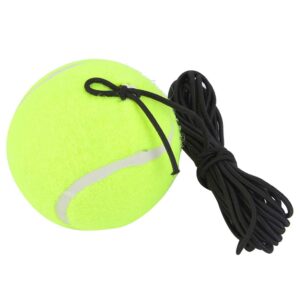 Tennis Ball for Training with Elastic Rubber String Tennis Trainer Rebounder Ball Rubber Band Ball for Beginner Daily Training/Advanced Training for Tennis Balls