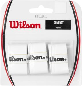 wilson pro overgrip pickleball grip - white