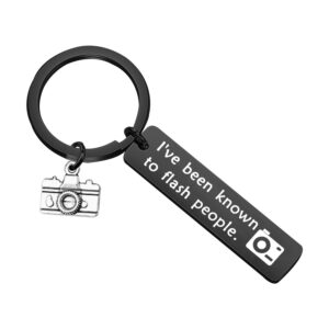 wusuaned photographer keychain with camera charm i flash people gift for photographer