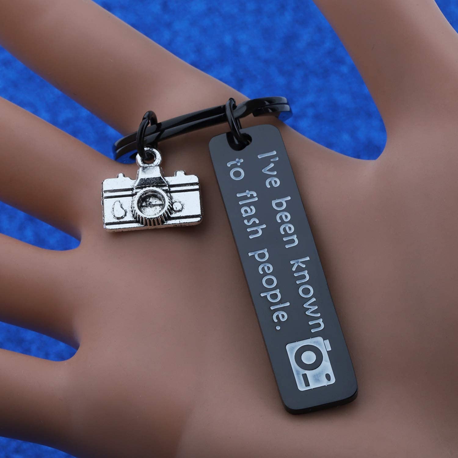 WUSUANED Photographer Keychain With Camera Charm I Flash People Gift For Photographer