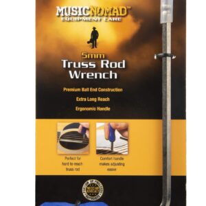 MusicNomad Premium Truss Rod Wrench - 5mm for Martin Guitars (MN236)