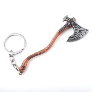 ArtkticaSupply - Greek Mythology Inspired - Kratos Leviathan Axe Keychain.