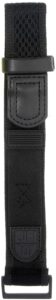 genuine luminox replacement band/velcro strap for navy seals series 3000 3900-27 mm black