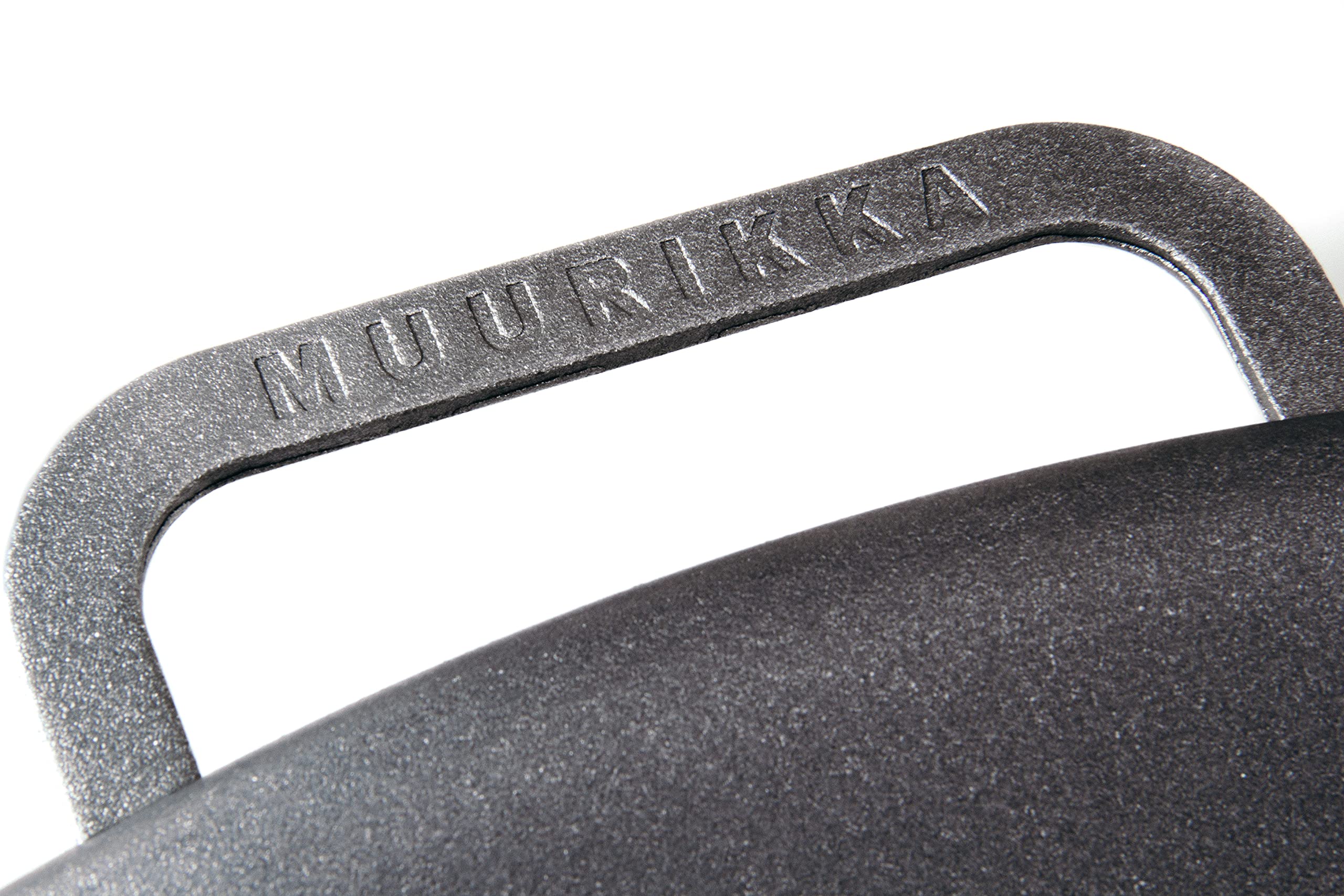 Muurikka Grill Pan 58 cm with Protective Bag, Outdoor Pan, Fire Pan Made of Robust Rolled Steel for Campfire & Grill