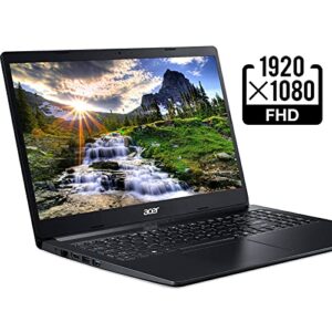 Acer Aspire 1 A115-31-C2Y3, 15.6" Full HD Display, Intel Celeron N4020, 4GB DDR4, 64GB eMMC, 802.11ac Wi-Fi 5, Up to 10-Hours of Battery Life, Microsoft 365 Personal, Windows 10 in S mode, Black