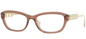 versace eyeglasses ve 3279 5325 transparent brown