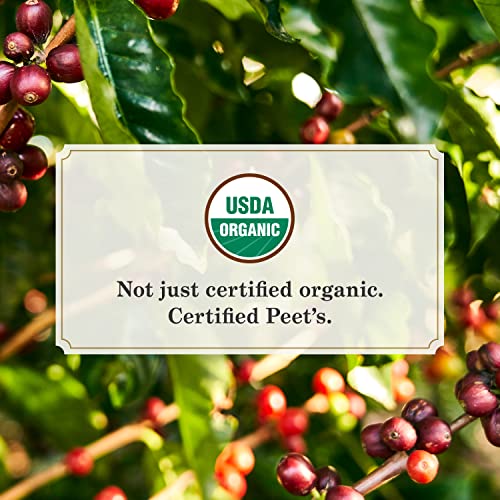 Peet's Coffee, Dark Roast Whole Bean Coffee - Organic French Roast 18 Ounce Bag, USDA Organic