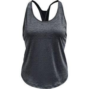 under armour tech vent tank, black (001)/white, small