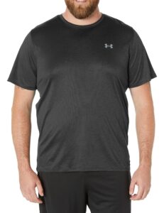 under armour mens training vent 2.0 short-sleeve t-shirt , black (001)/pitch gray , medium