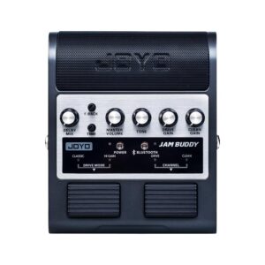 joyo portable guitar practice amp & pedal all-in-one rechargeable bluetooth combo guitar amplifier with effect & footswitch jam buddy