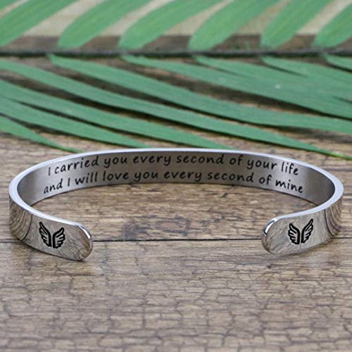 JoycuFF Miscarriage Gifts Pregnancy Infant Loss Child Bereavement Gift for Parents Sympathy Gifts for Mothers Miscarriage Memorial Bracelets