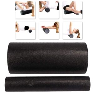 Foam Roller, 2 in 1 High Density Muscle Foam Rollers, Sports Massage Rollers for Stretching, Physical, Deep Tissue and Myofascial Release